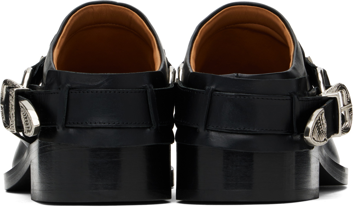 Toga Virilis Black Western Mules Toga Virilis