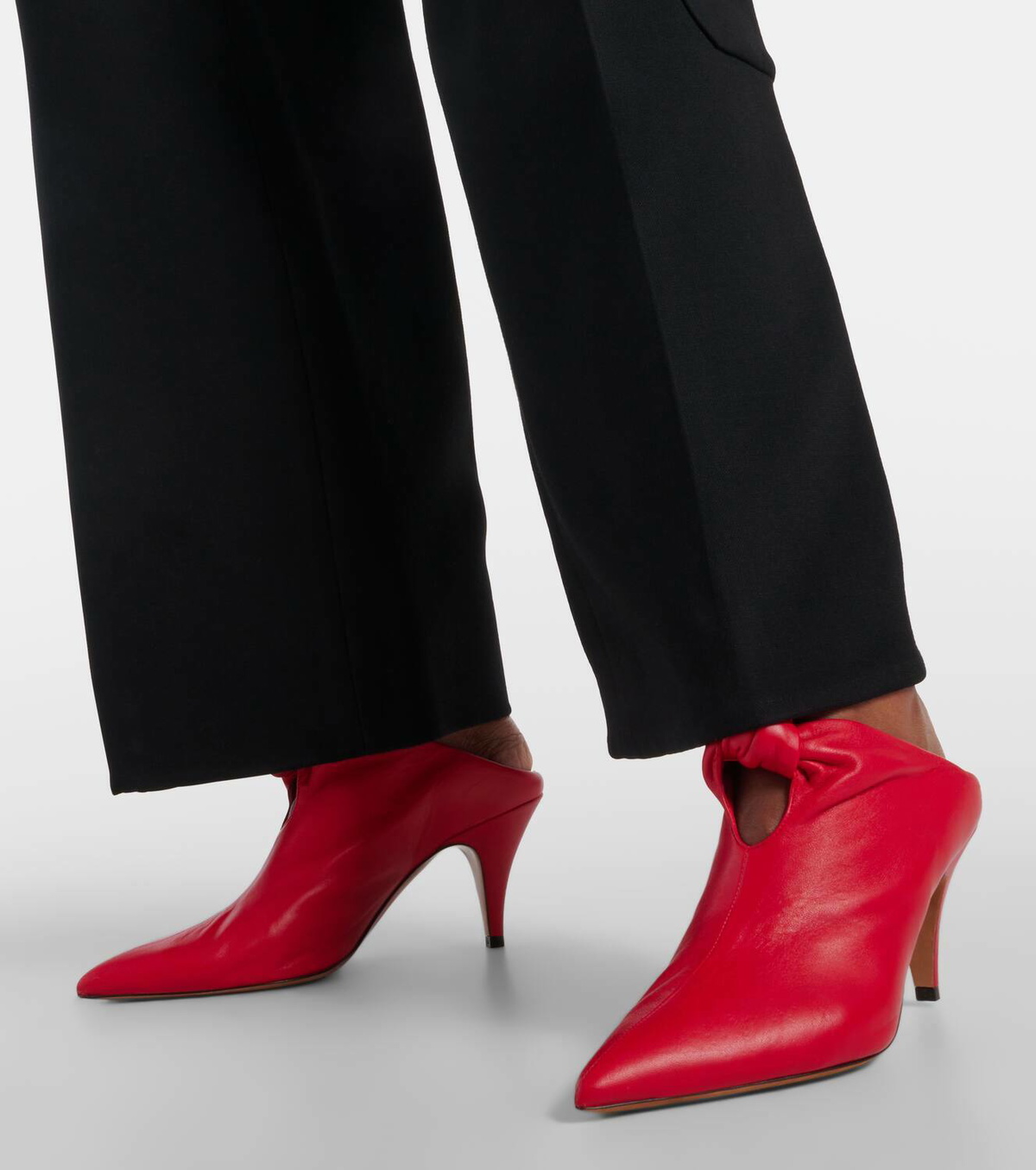 Khaite Rowan leather mules Khaite