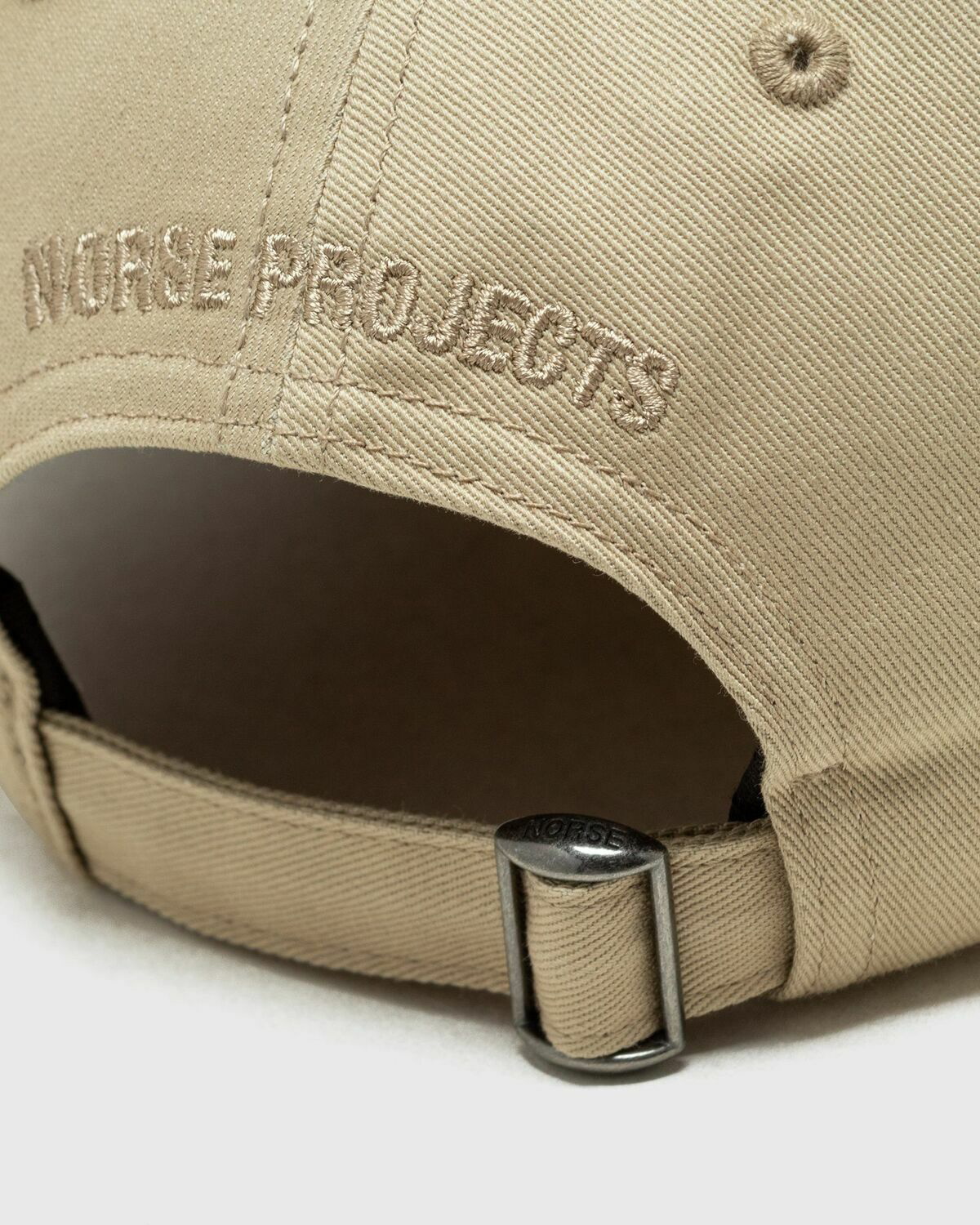 Norse Projects Twill Sports Cap Beige Caps Norse Projects
