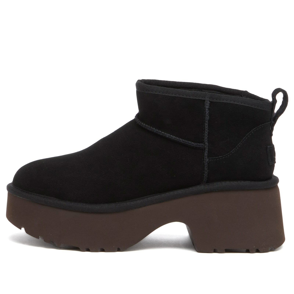 UGG Women's Classic Ultra Mini New Heights in Black Ugg