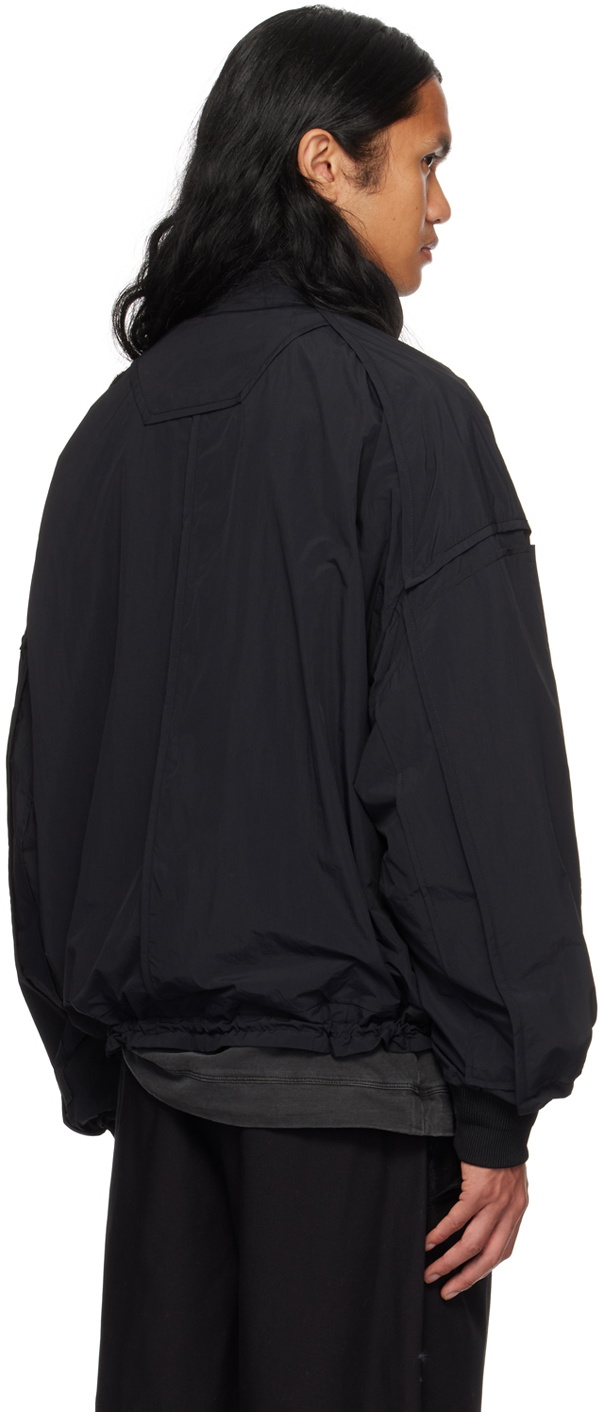 Juun.J Black Half-Zip Jacket Juun.J