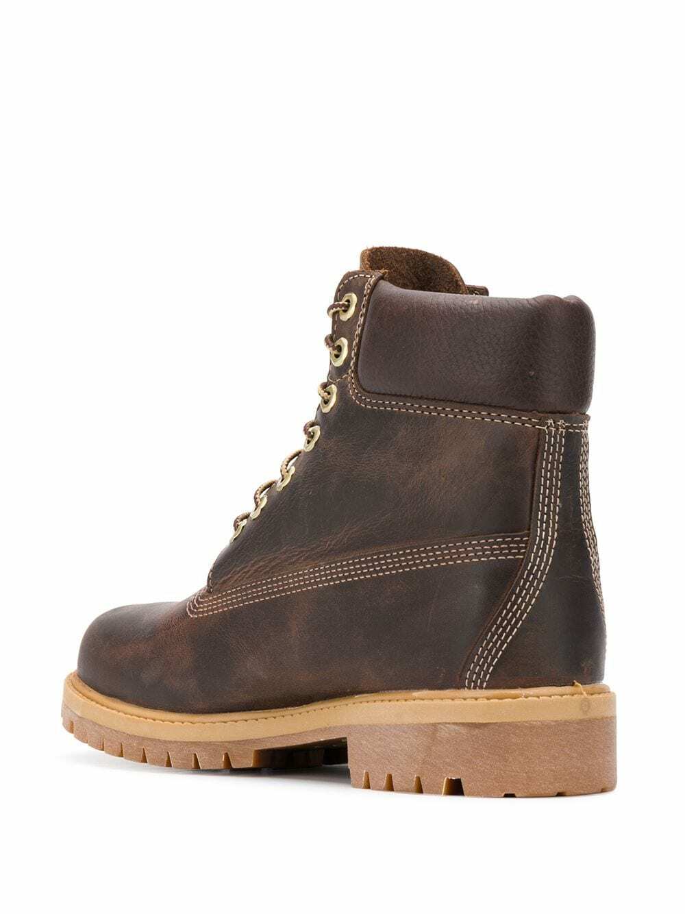 TIMBERLAND - Heritage Ankle Boots In Leather Timberland