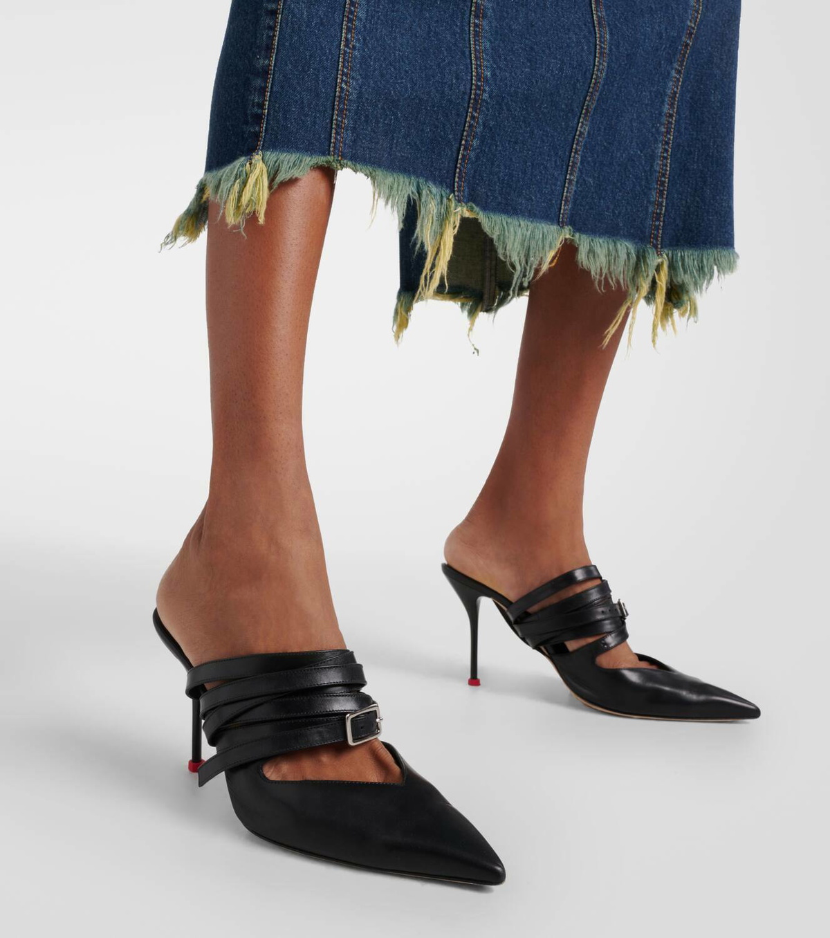 Alexander McQueen Leather mules Alexander McQueen