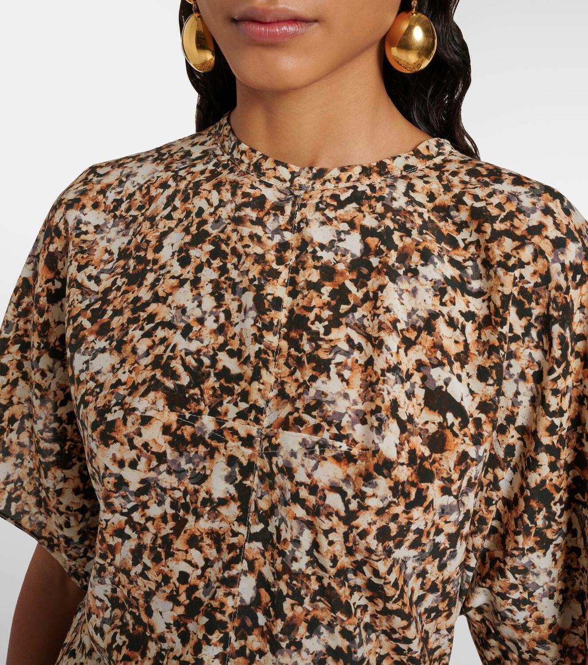 Isabel Marant Karlita printed silk-blend blouse Isabel Marant