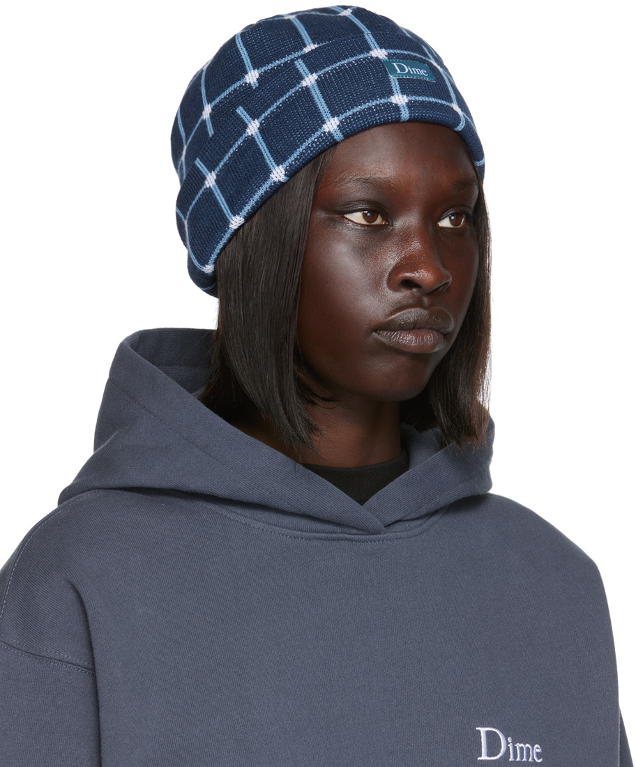 Dime Navy Classic Illusion Beanie Dime