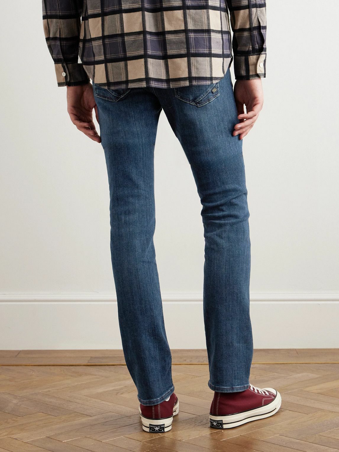 Incotex - Slim-Fit Straight-Leg Jeans - Blue Incotex