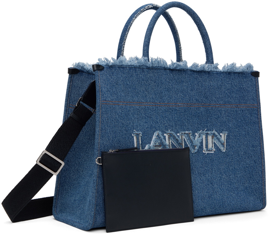 Lanvin Blue In & Out Tote Lanvin