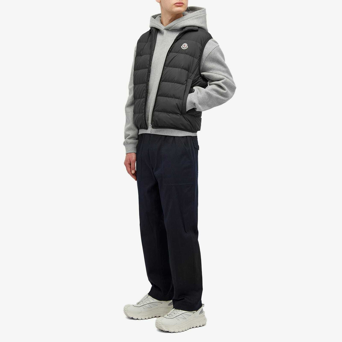 Moncler Men's Contrin Vest in Black Moncler