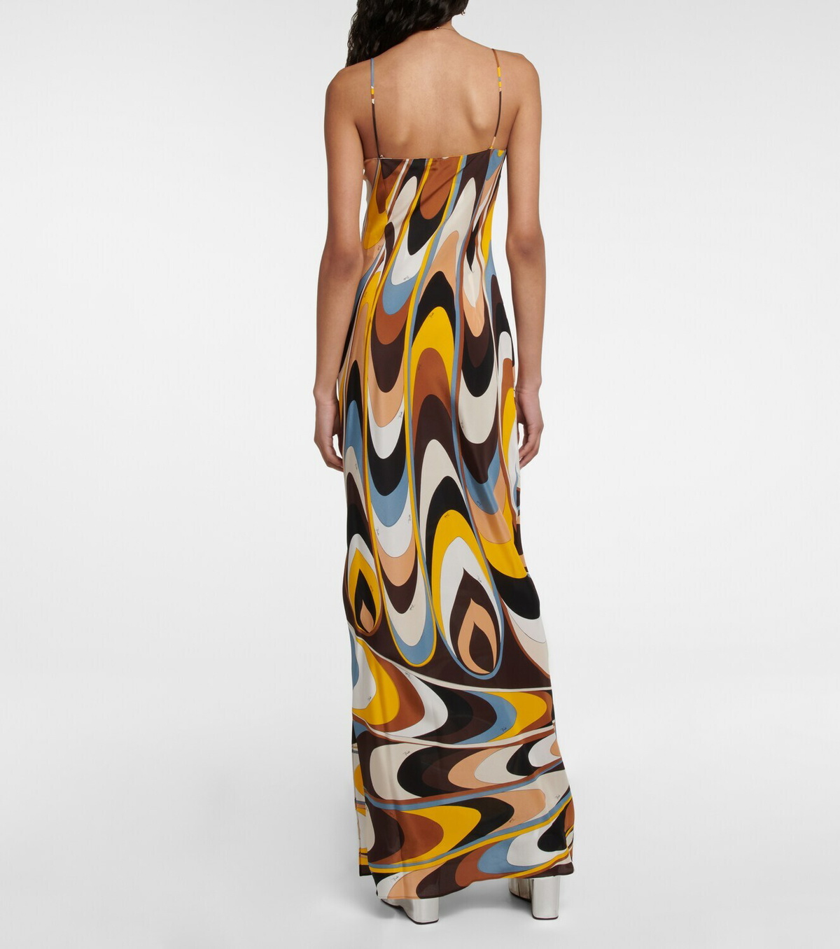 Pucci - Printed silk maxi dress Emilio Pucci