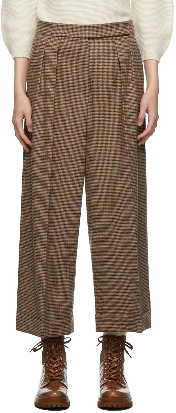 Max Mara Brown Vanda Trousers Max Mara