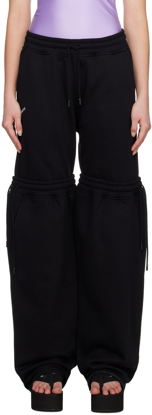 Coperni Black Hybrid Lounge Pants Coperni