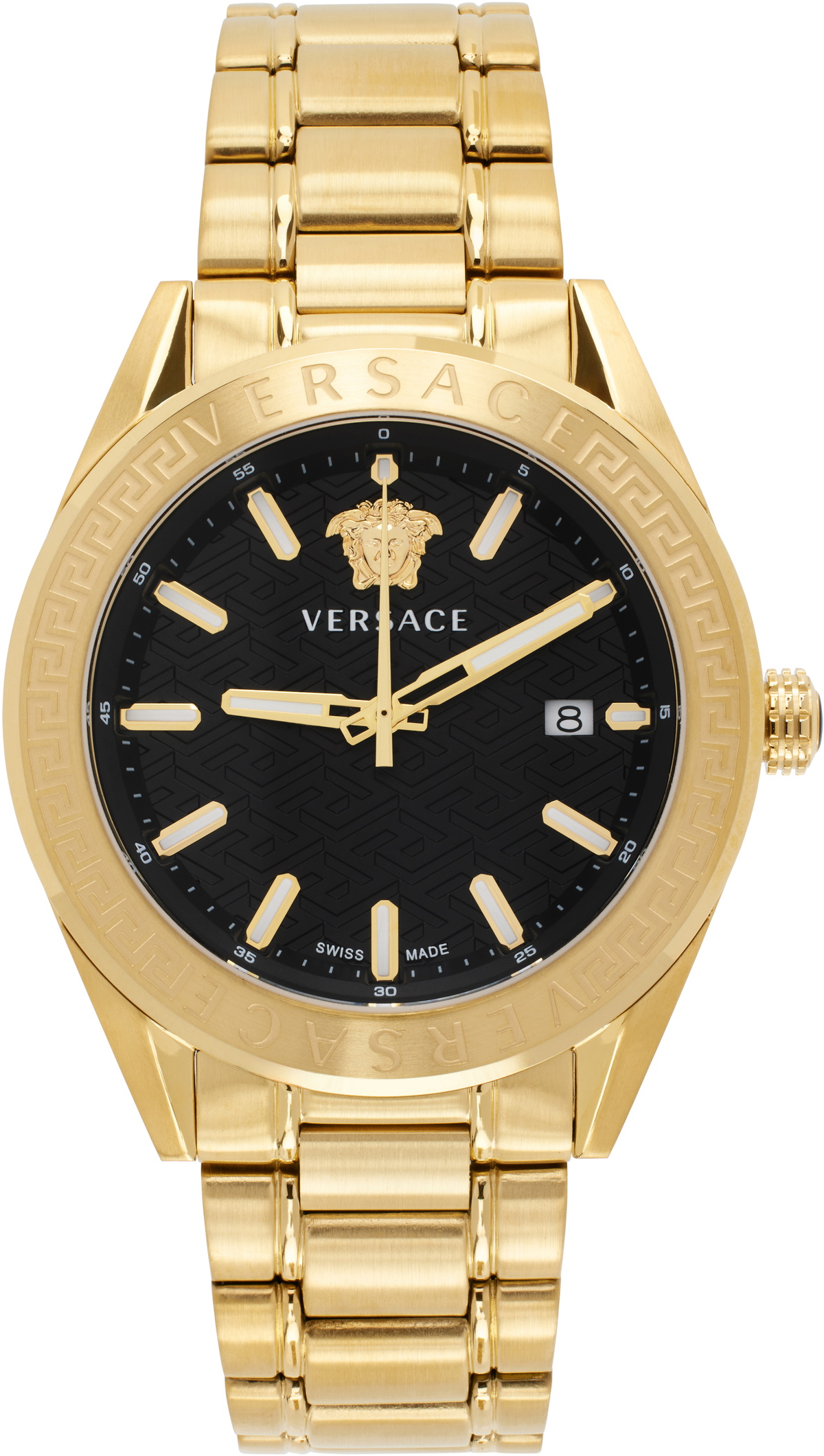 Versace Gold V-Code Lady Watch Versace