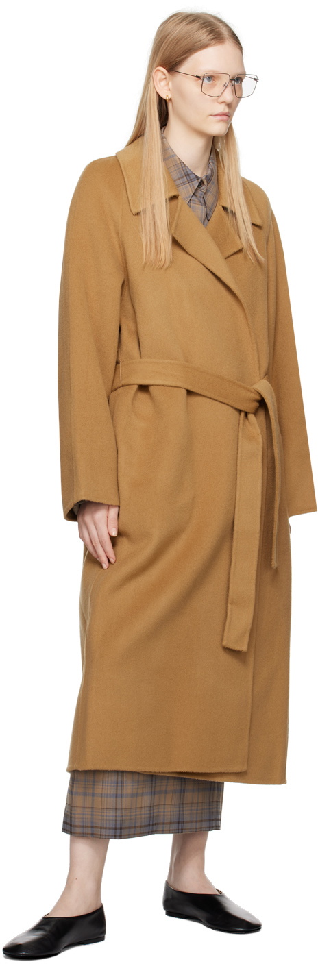 LOW CLASSIC Tan Wrap Coat Low Classic
