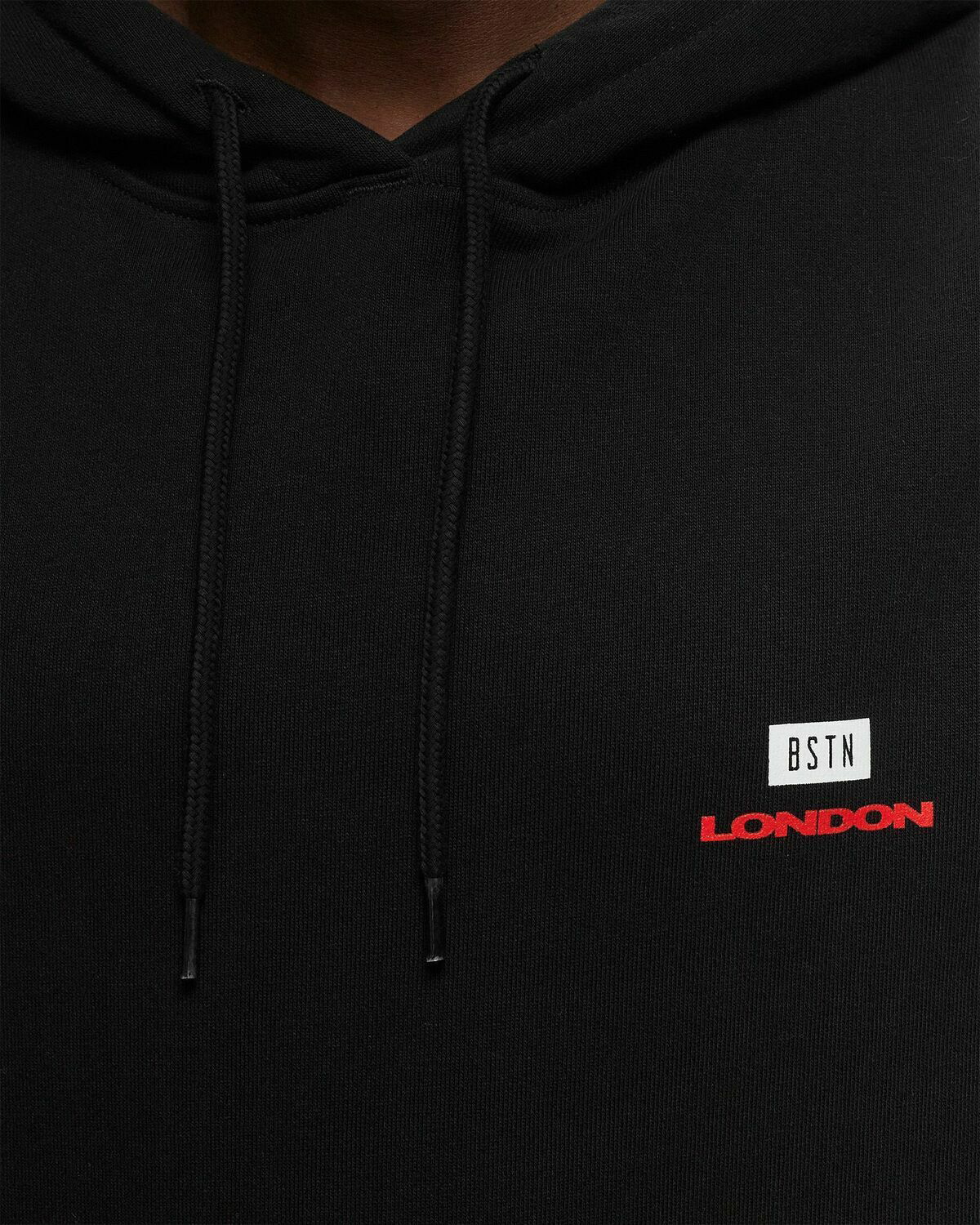 Bstn Brand Box Logo London Hoody Black Hoodies BSTN Brand