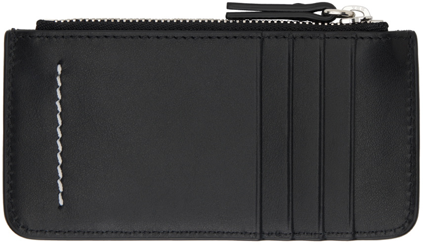 MM6 Maison Margiela Black Numeric Card Holder MM6 Maison Margiela