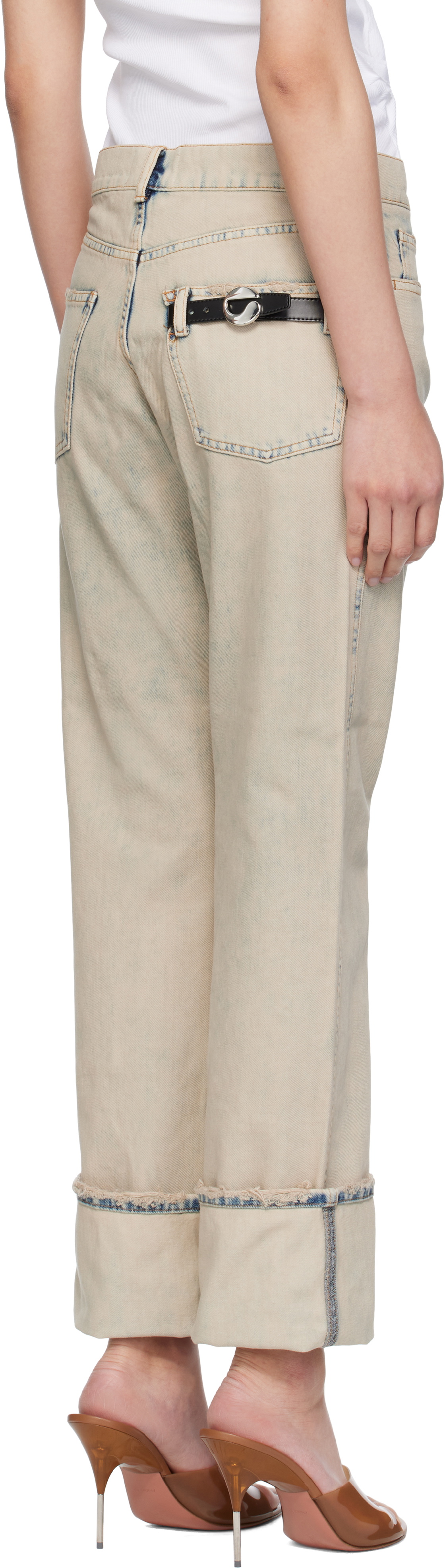Coperni Gray Boyfriend Jeans Coperni