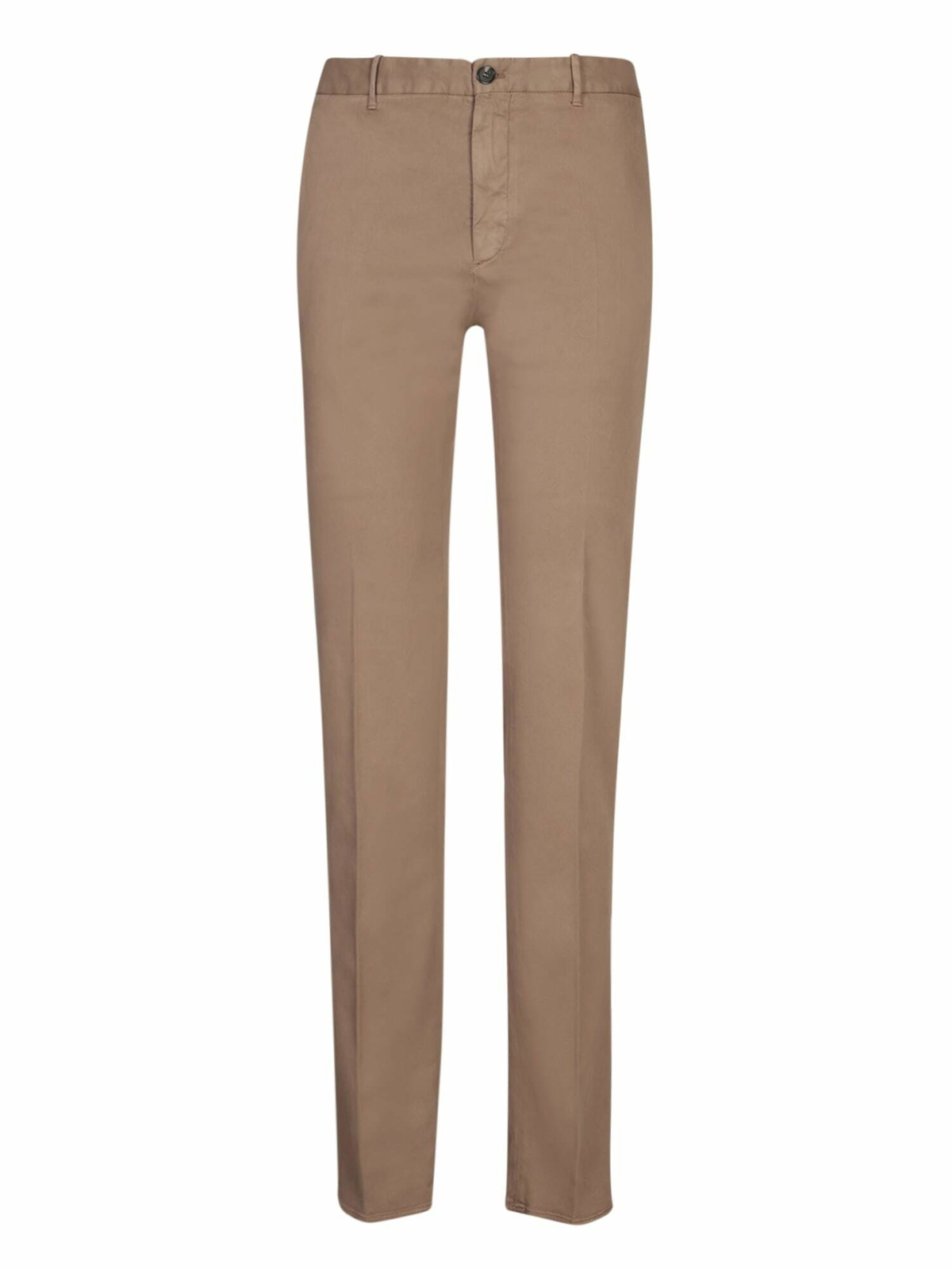 Incotex Beige Cotton Slim Fit Pants Incotex