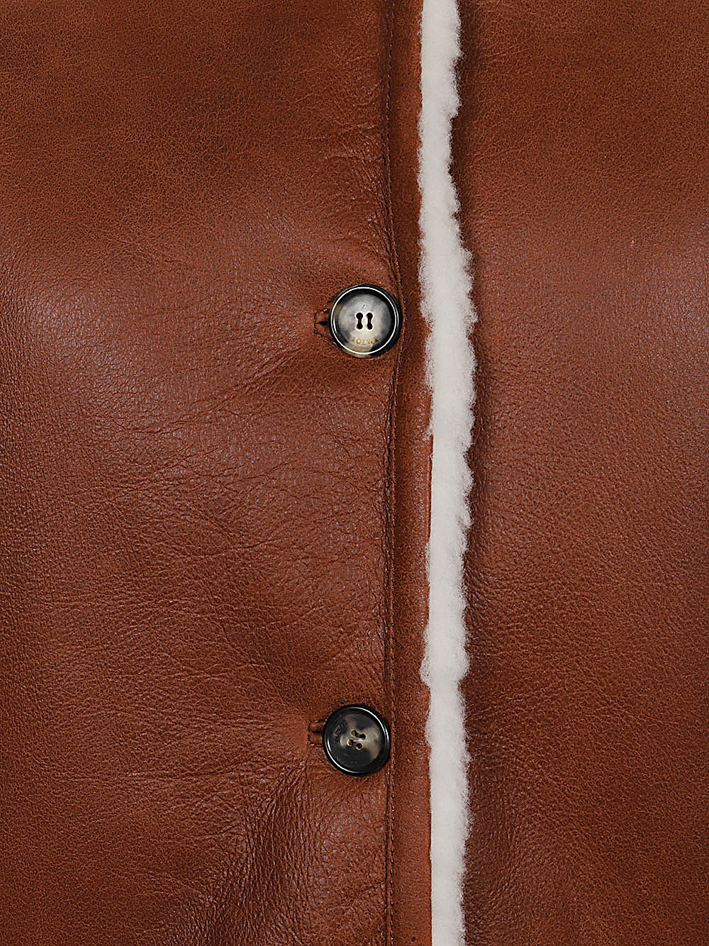 LOEWE - Shearling Leather Jacket Loewe