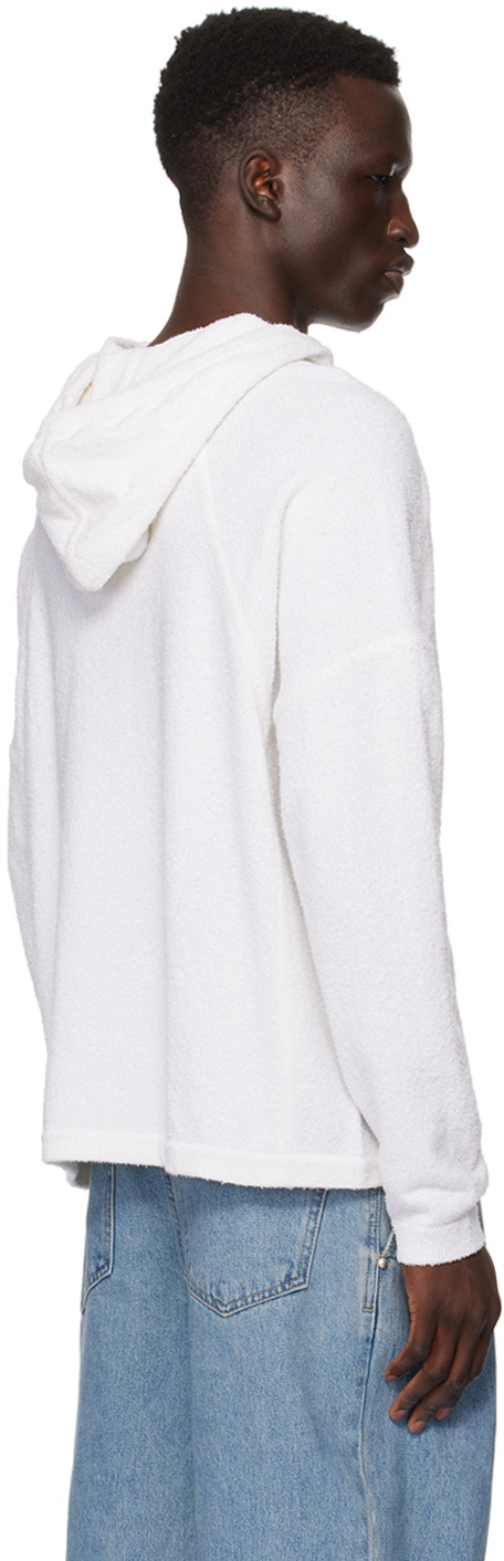 Wooyoungmi Off-White Drawstring Hoodie Wooyoungmi
