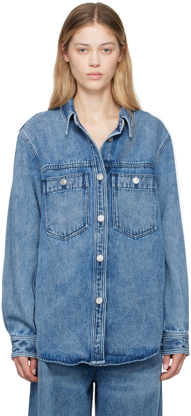 Isabel Marant Blue Talbot Denim Shirt Isabel Marant