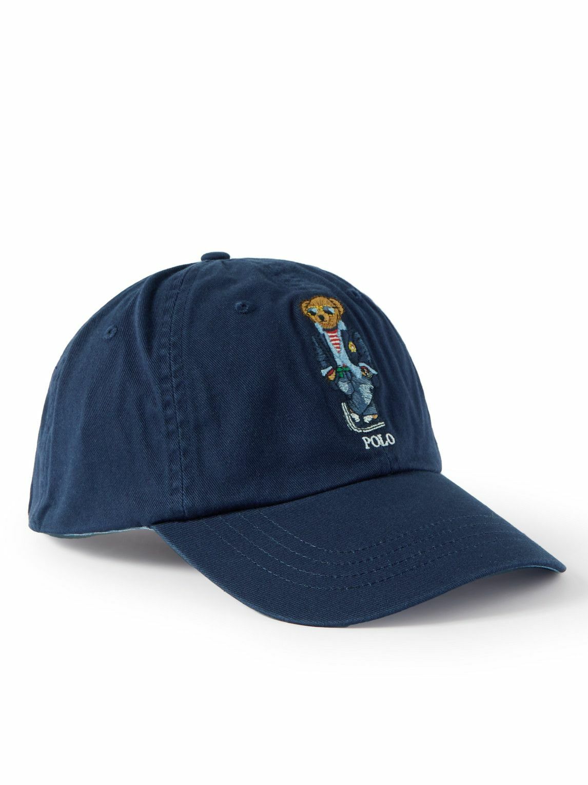 Polo Ralph Lauren - Logo-Embroidered Cotton-Twill Baseball Cap Polo ...