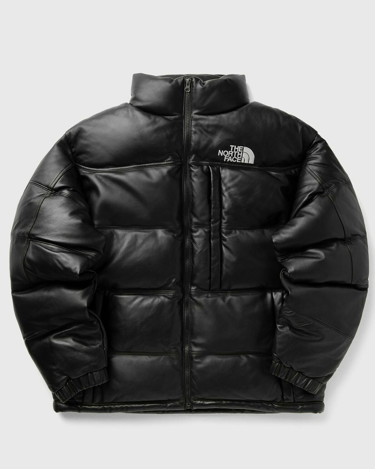 The North Face Leather Pack Summit Jacket Black Mens Down & Puffer ...