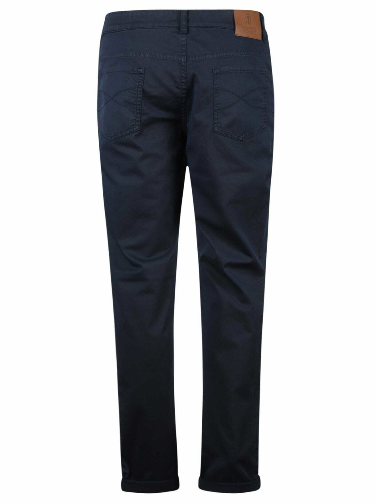 Brunello Cucinelli Straight-leg Logo Patch Chinos Brunello Cucinelli