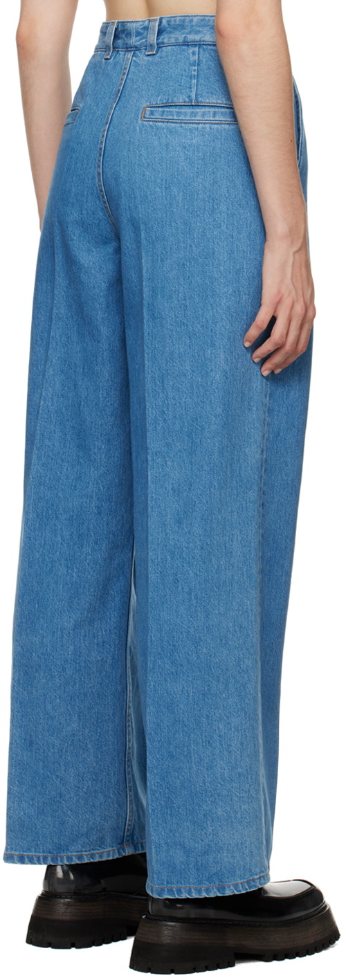 Teurn Studios SSENSE Exclusive Blue Jeans