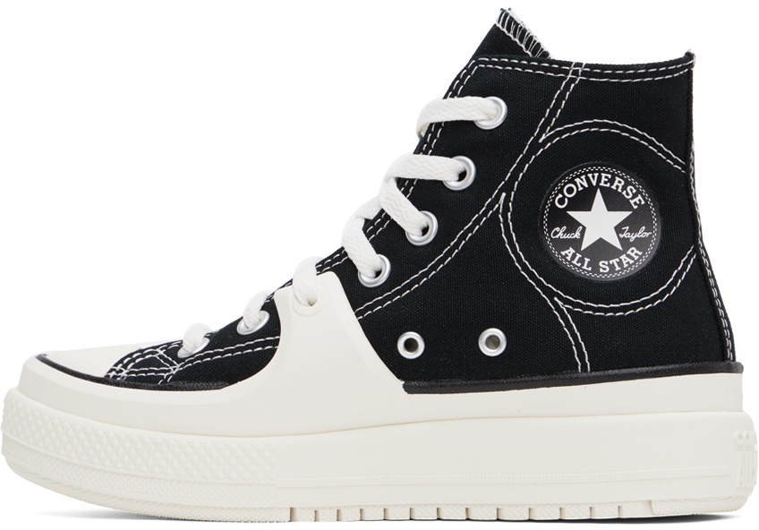 Converse Black Chuck Taylor All Star Construct High Top Sneakers Converse