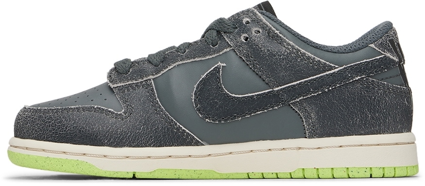 Nike Kids Gray Dunk Low Little Kids Sneakers Nike