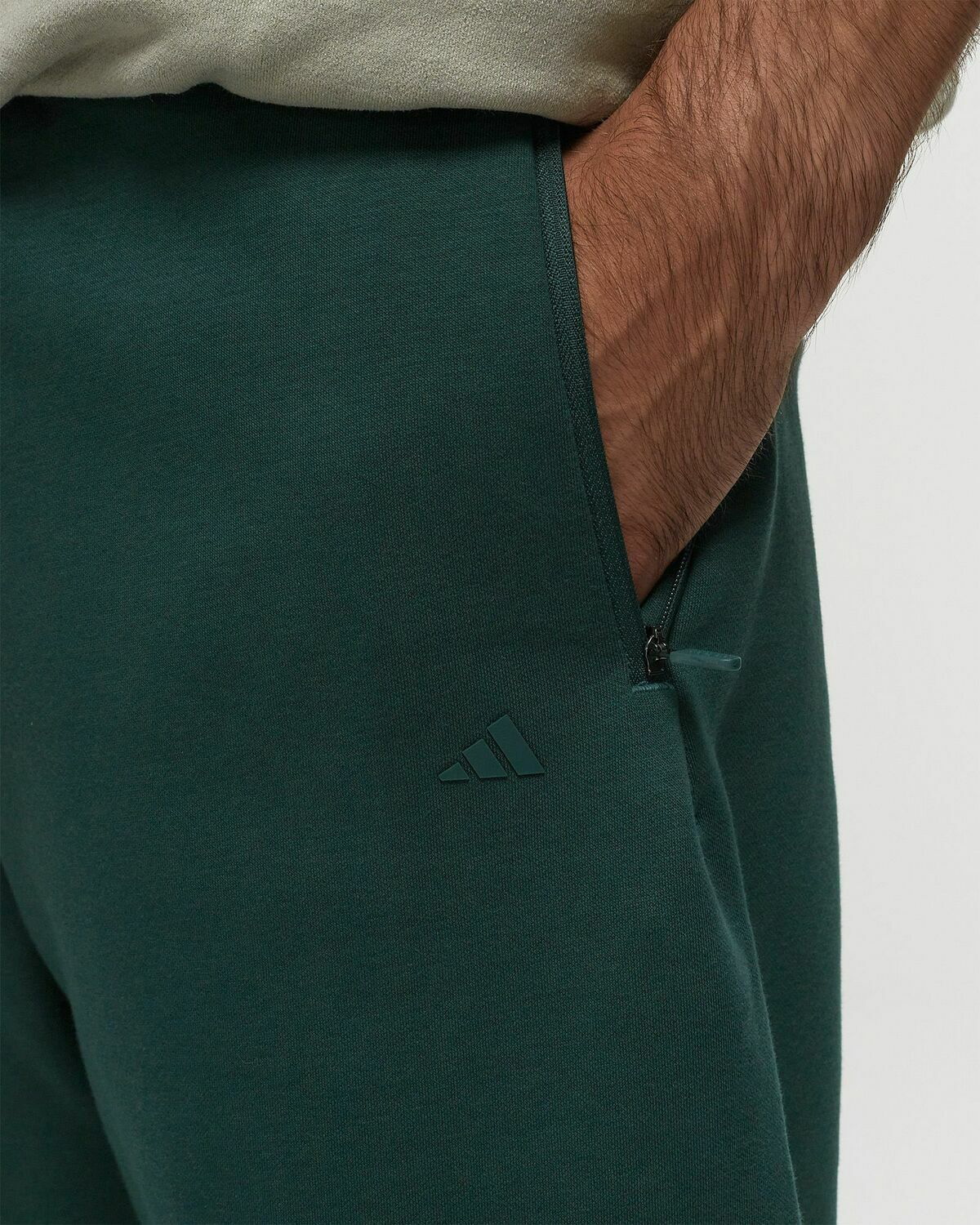 Adidas Basketball Fleece Sweat Pant Green Sweatpants adidas