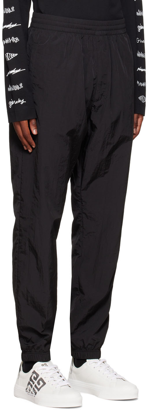 Givenchy Black Embroidered Lounge Pants Givenchy