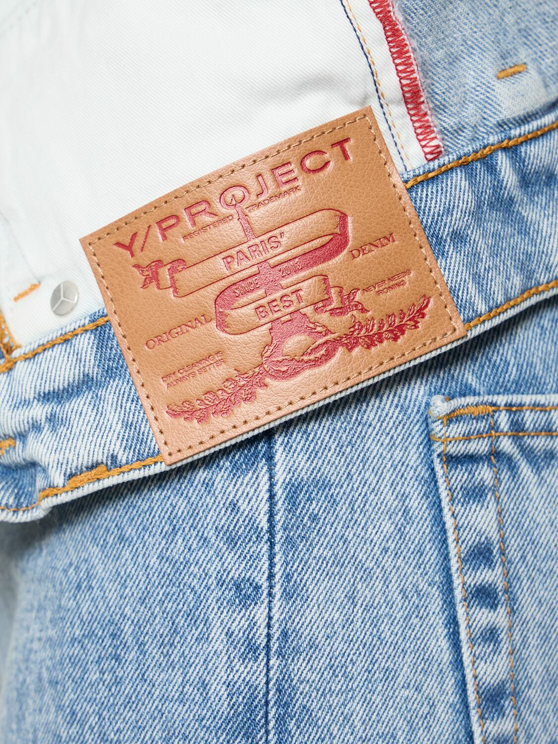 Y/PROJECT - Flip Waist Regular Denim Jeans Y/Project