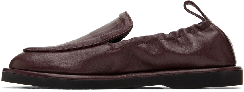 Studio Nicholson Burgundy Donovan Loafers Studio Nicholson