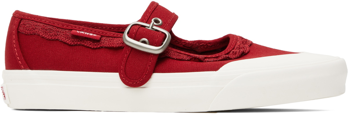 Vans Red FU Mary Jane Sneakers Vans