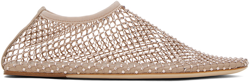 Christopher Esber Beige Minette Ballerina Flats Christopher Esber