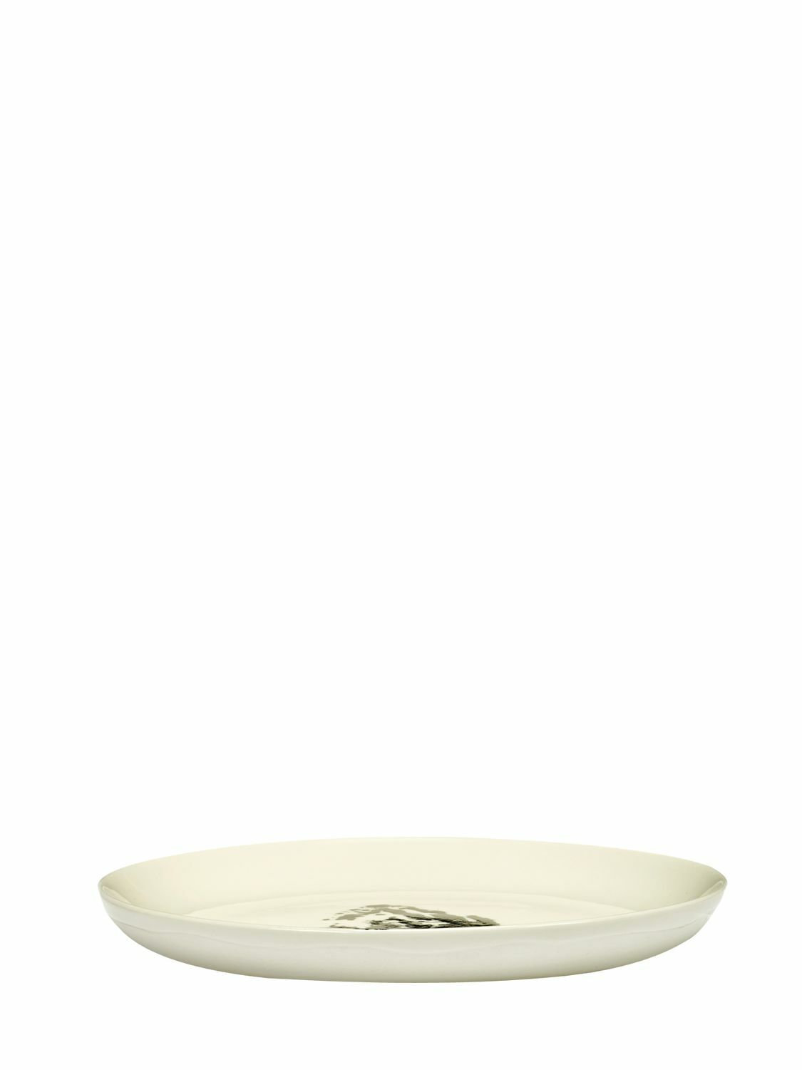 SERAX - Set Of 2 Artichoke Black & White Plates Serax