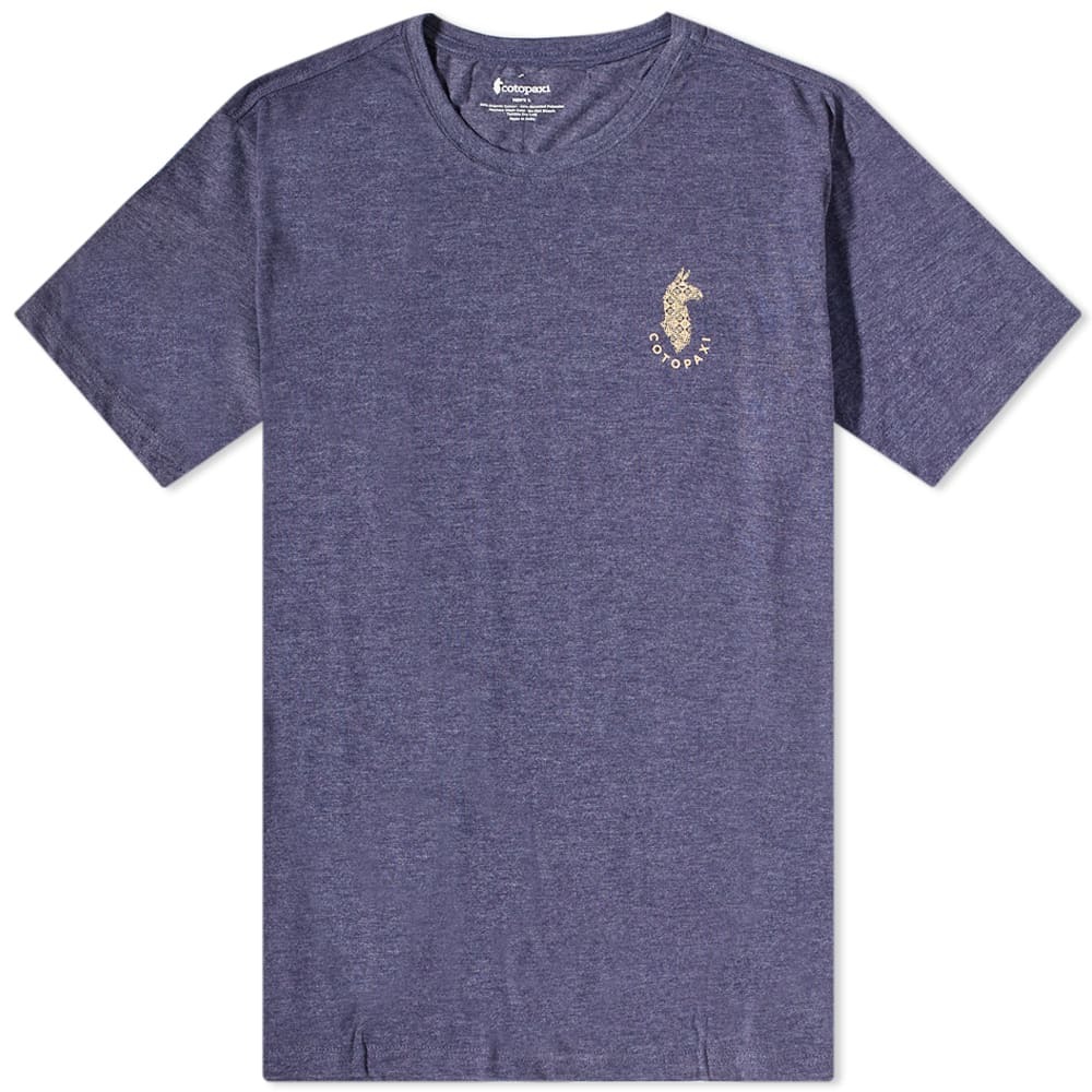Cotopaxi Men's Llama Lover T-Shirt in Maritime Cotopaxi