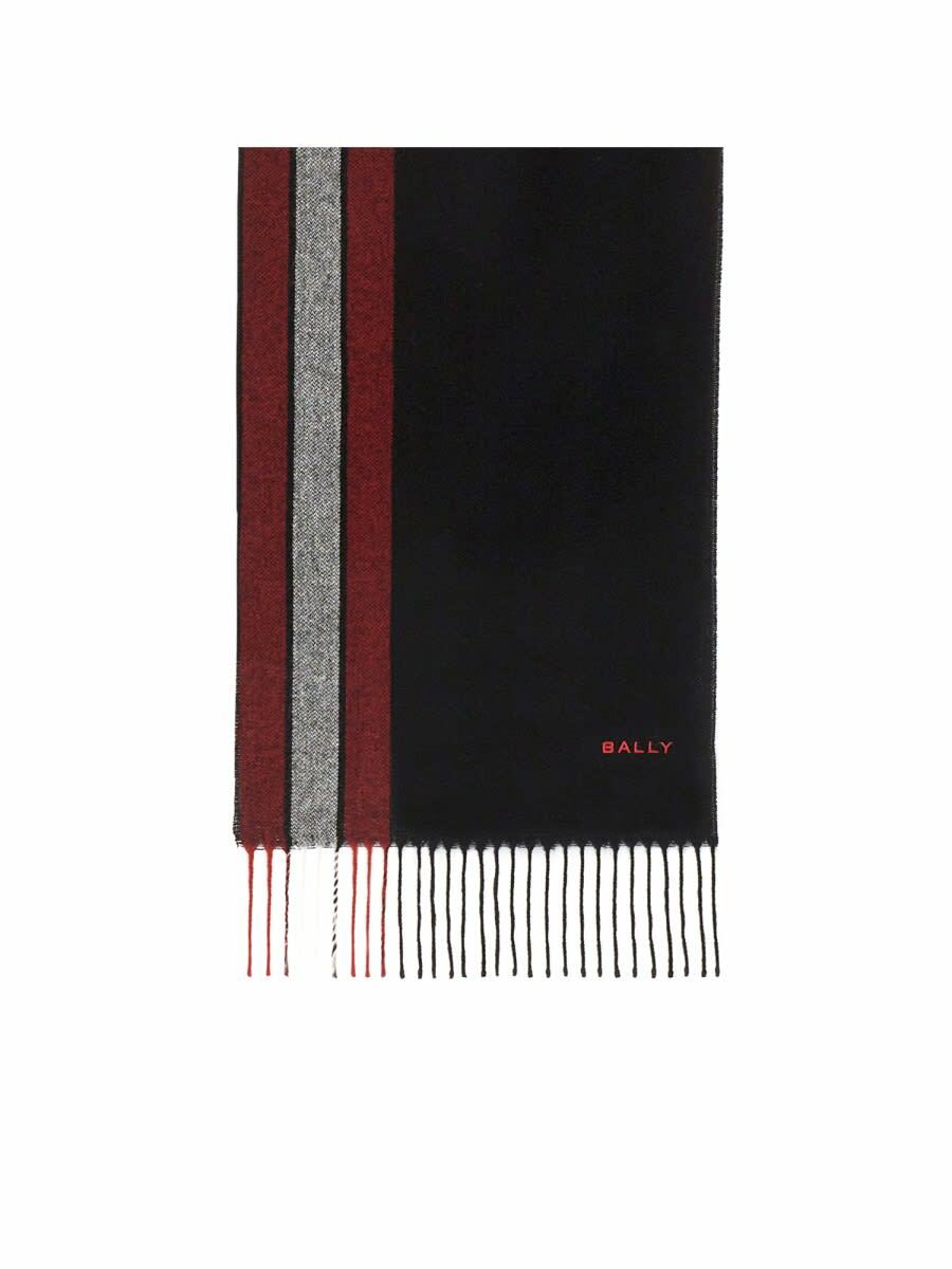Bally Scarf With Logo Bally