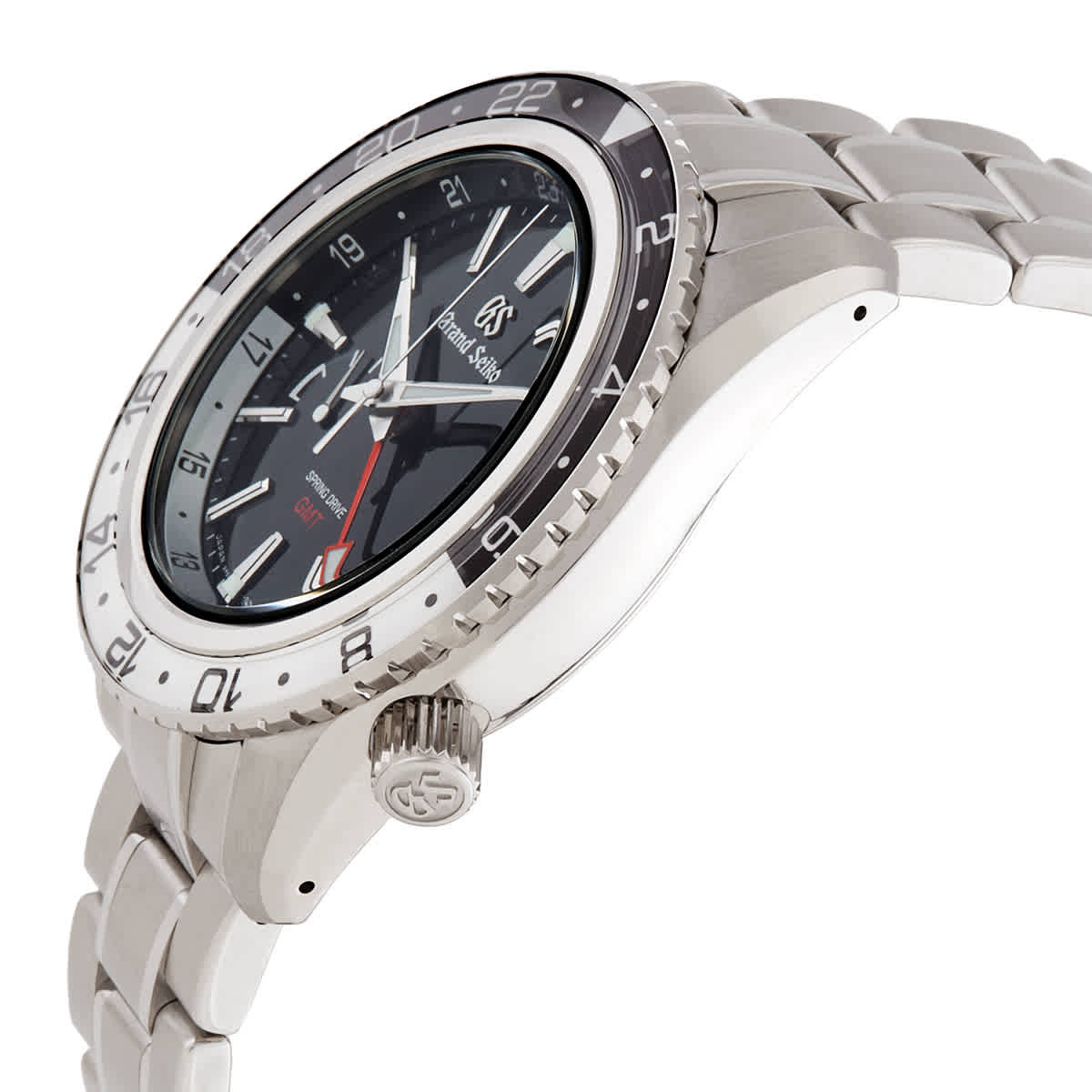 Grand Seiko Sport GMT Spring Drive Black Dial Mens Watch SBGE277 Grand ...