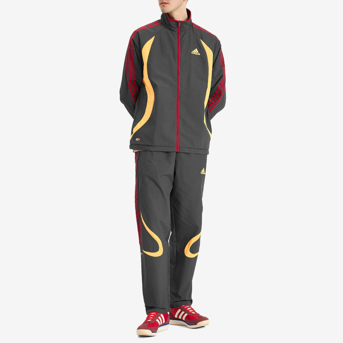 Adidas Men's Climacool Track Top in Grey adidas