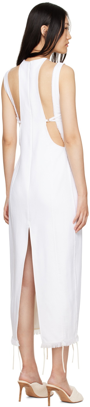 Jacquemus White 'La Robe Sagiu' Maxi Dress Jacquemus