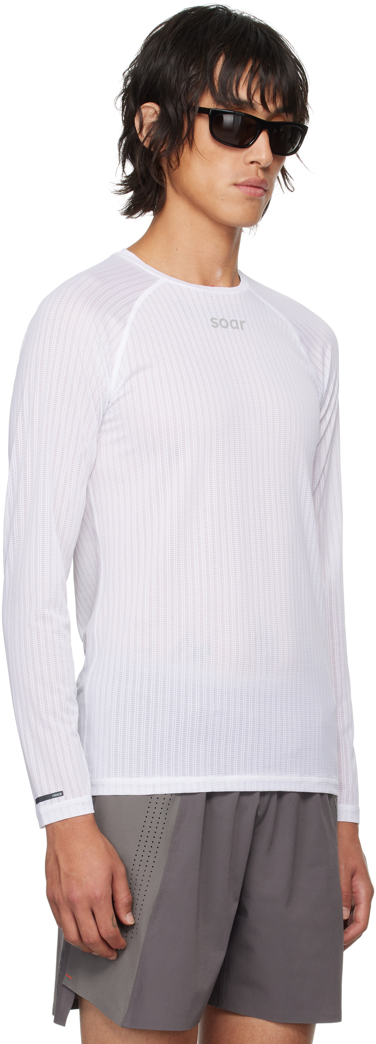 Soar Running White Race Base Layer T-shirt Soar Running