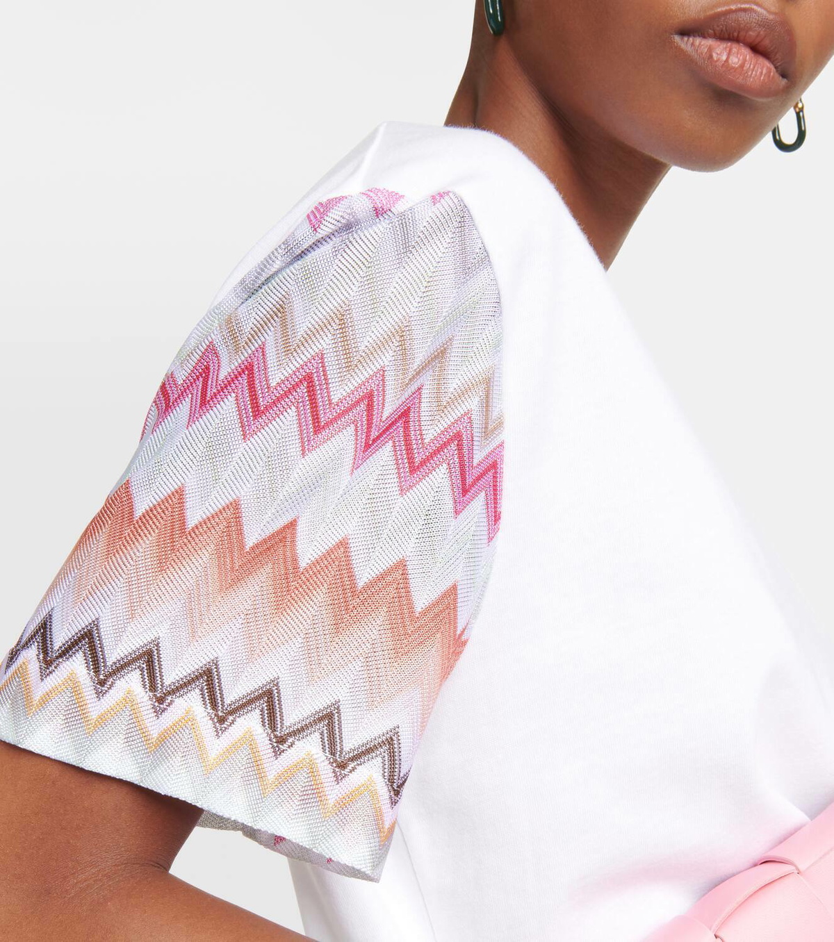 Missoni Zig Zag logo cotton T-shirt Missoni