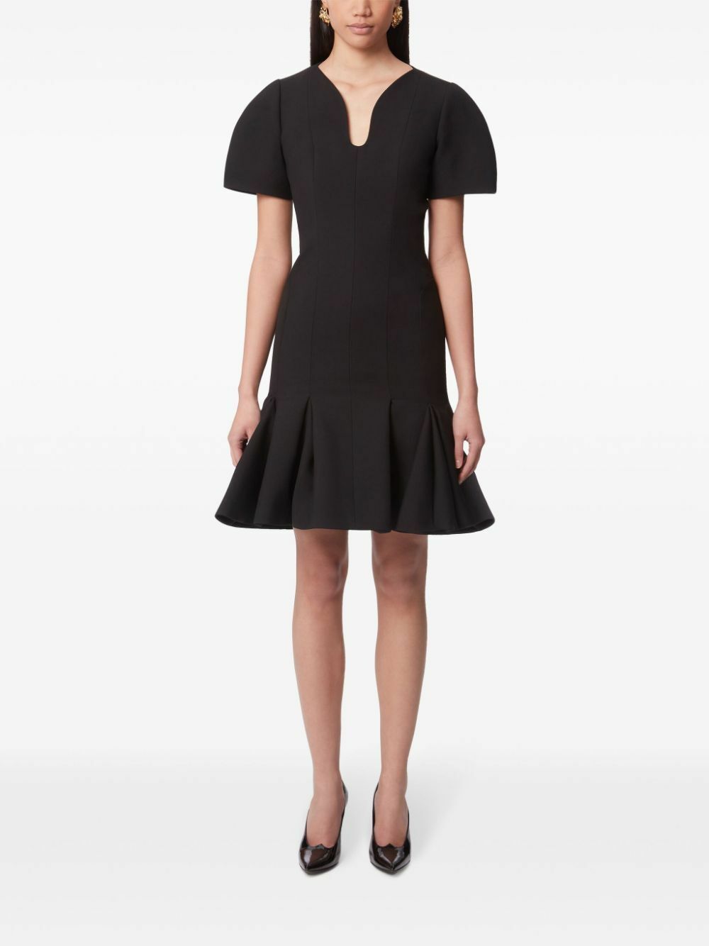 Nina Ricci Puplum Dress Nina Ricci