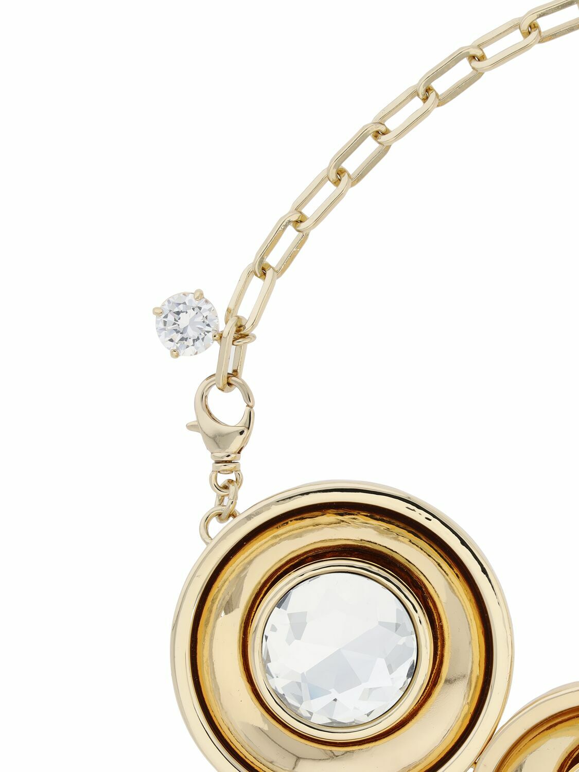 AREA - Medallion Choker W/ Crystals AREA