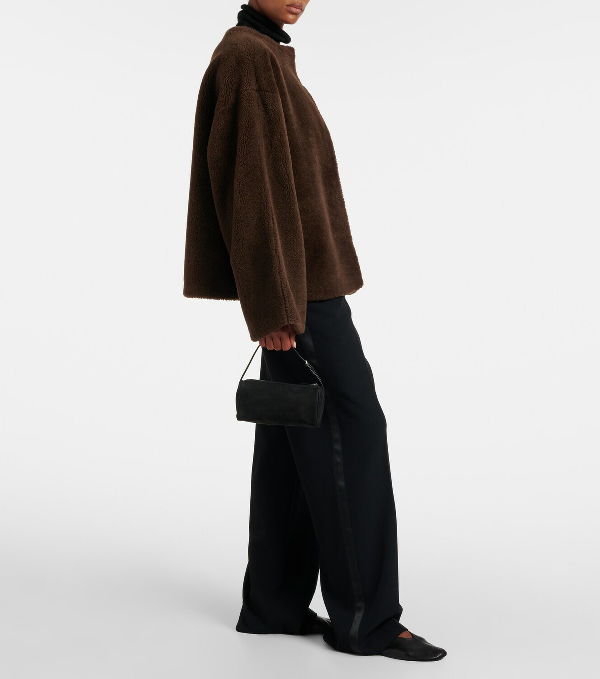 The Row '90s leather shoulder bag The Row
