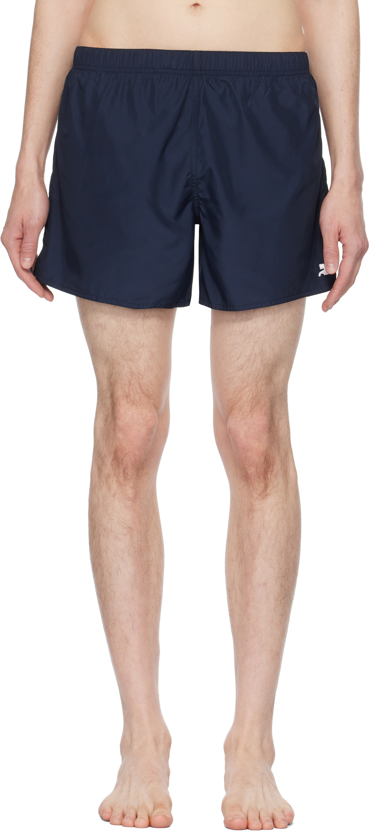 Courrèges Navy AC Swim Shorts Courreges