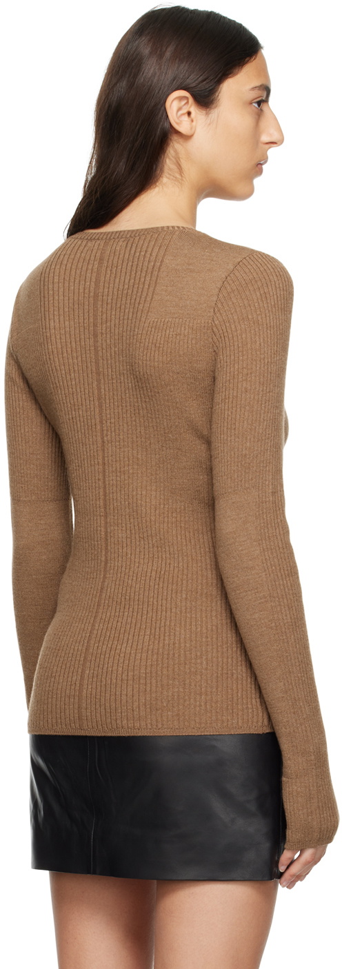 rag & bone Brown Audrina Sweater Rag and Bone