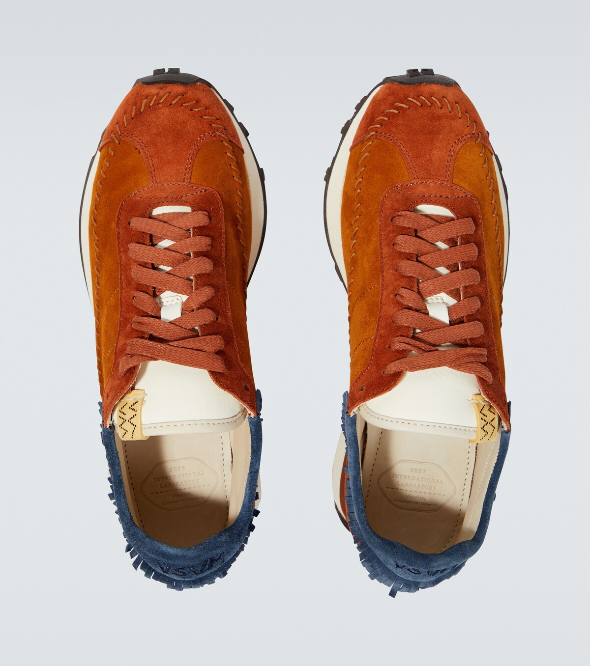 Visvim - Fringed suede sneakers Visvim